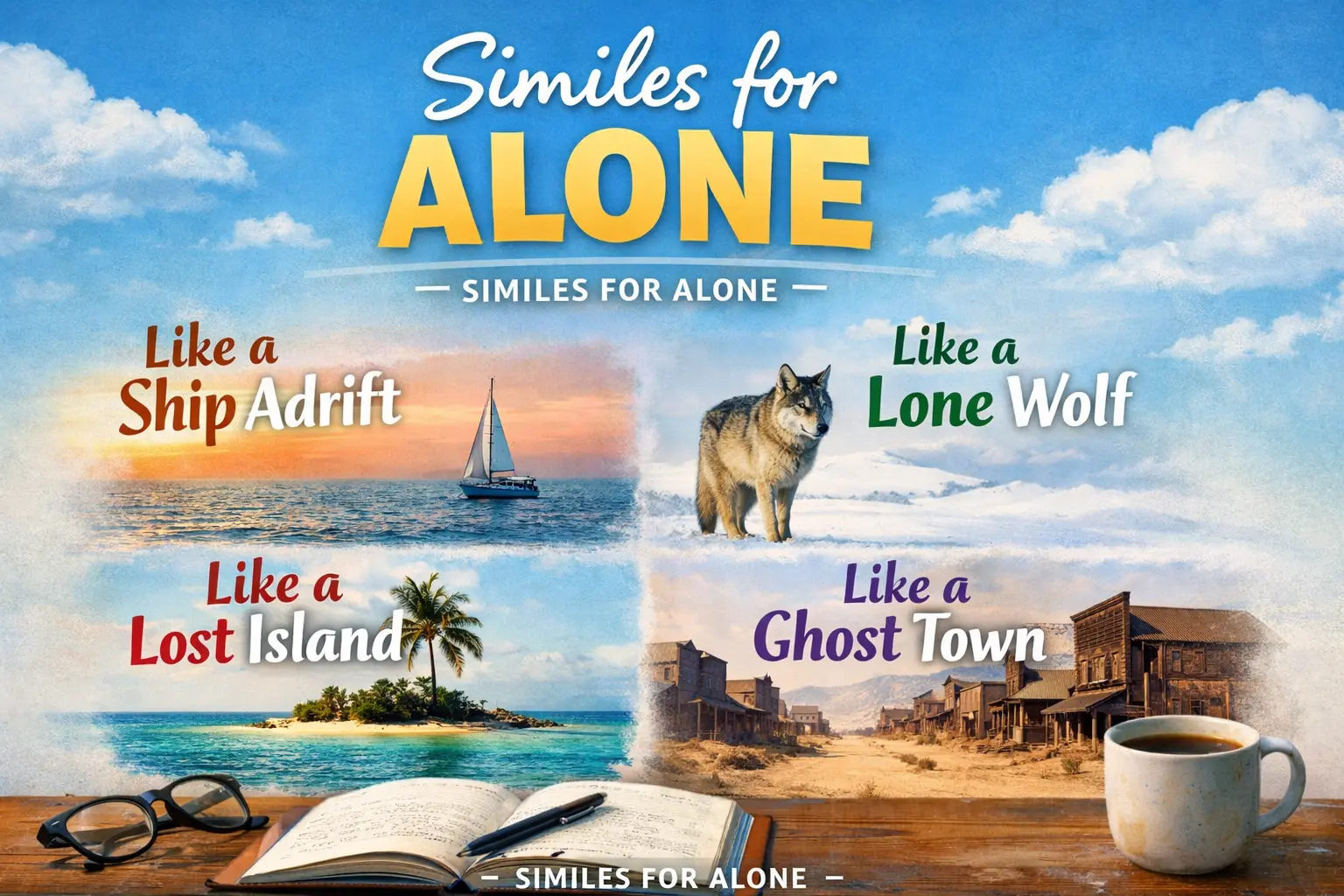 100+ Similes for Alone | Expressing Solitude, Silence, and Emotional ...