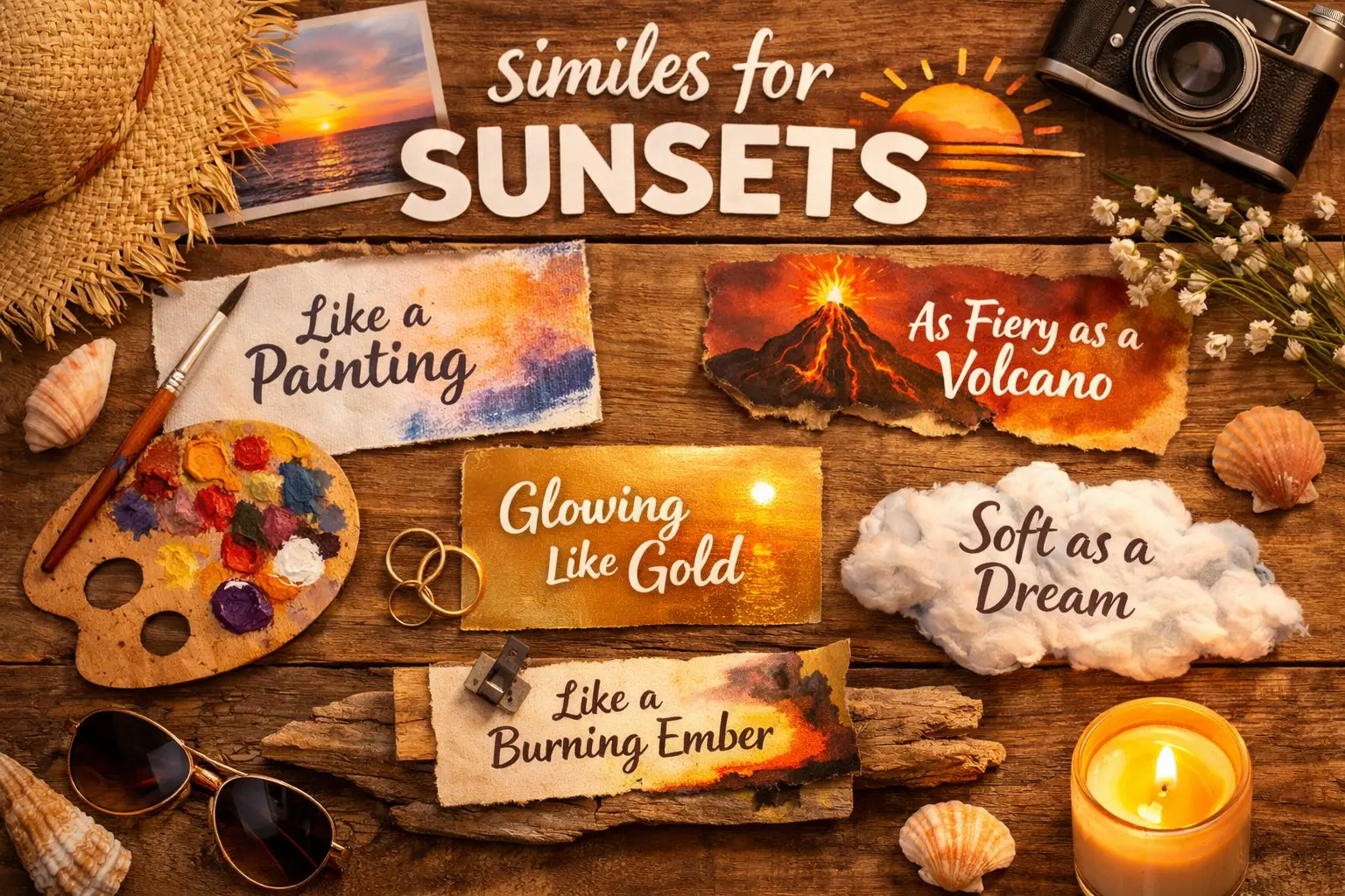 100+ Stunning Similes for Sunsets | Spark Your Writing with Vivid ...