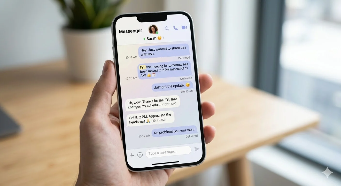 FYI Meaning in Text | What Does FYI Mean in Messages and Chat?